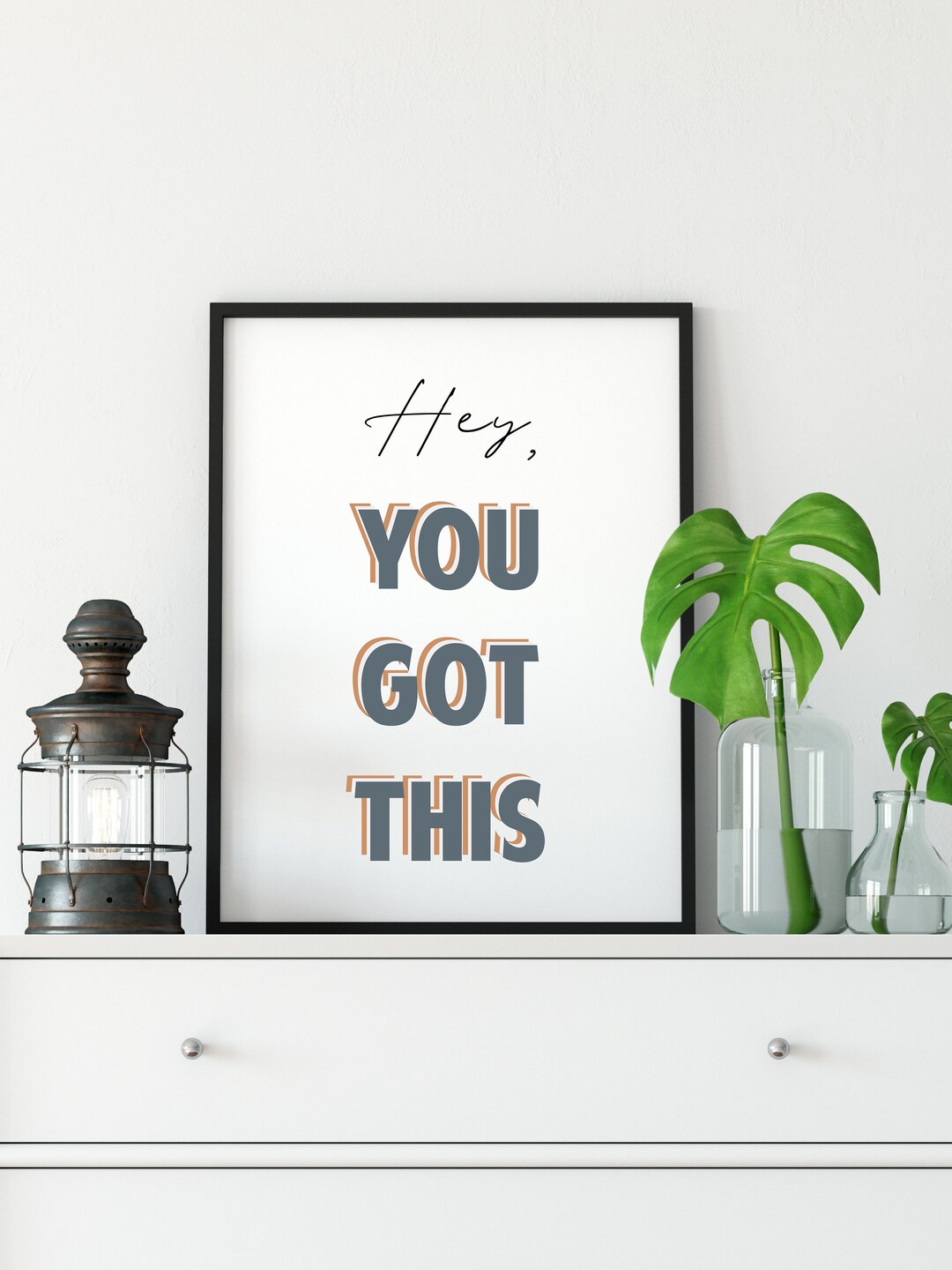 Hey You Got This Wall Art, You Got This Art, Digital Download ...
