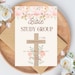 Floral Bible Study Invitation Template: Editable Canva Flyer (digital ...