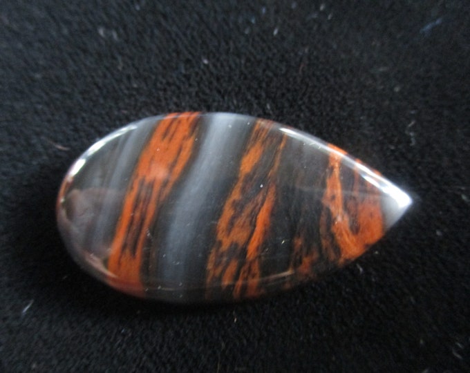 Special Mahogany Obsidian -beautiful Oregon Material- Pear Shape 33mm X ...
