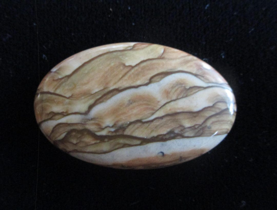 Biggs Picture Jasper rare Oregon Jasper Oval Cab 34mm X 21.5mm - Etsy