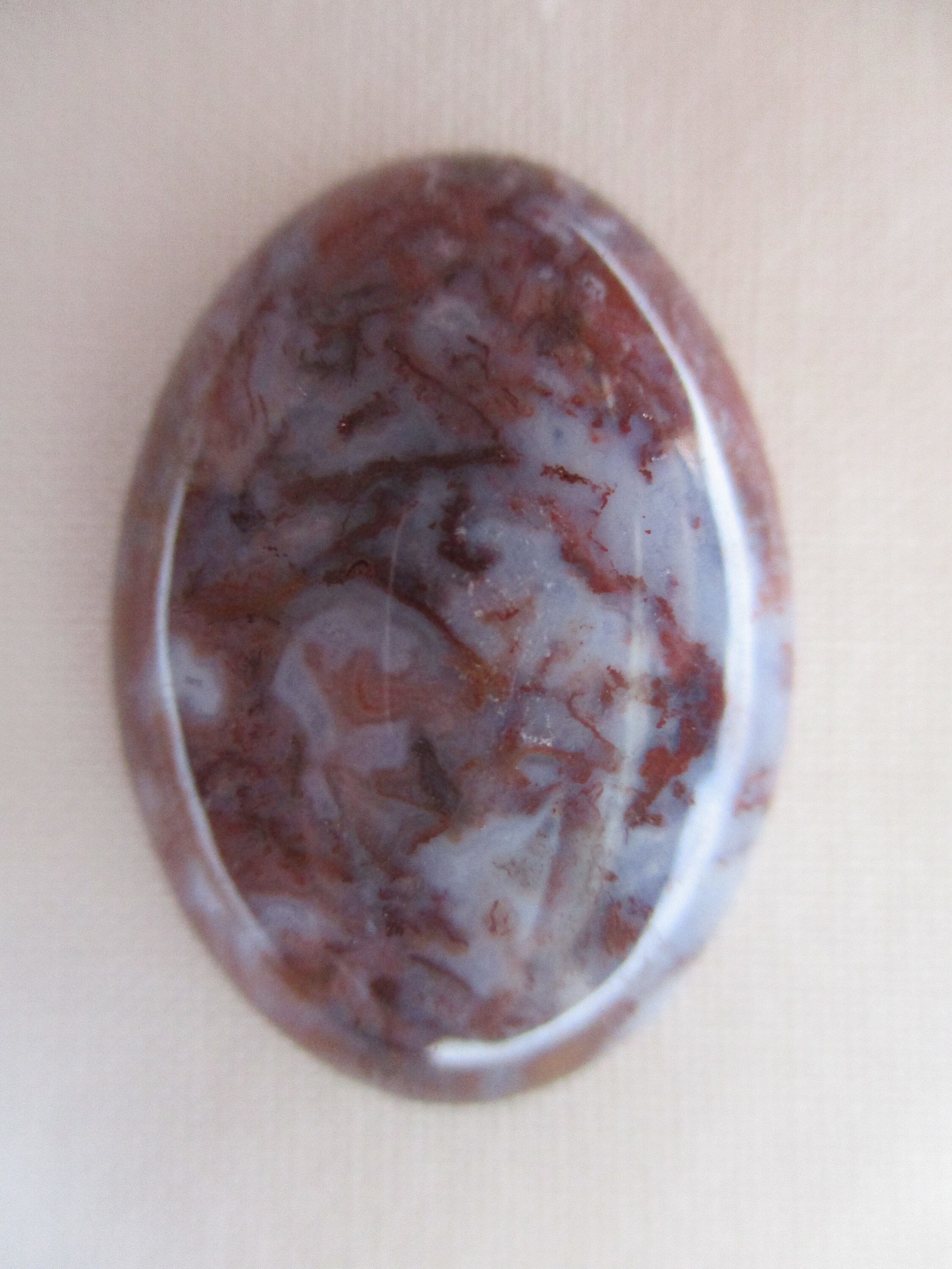 Beautiful Multi Colored Jasper hand Cut & Polished Oval Cab - Etsy