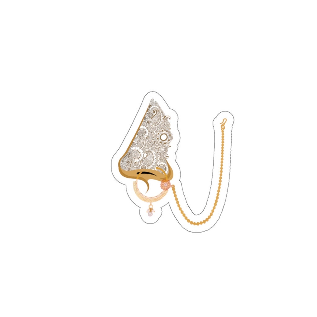 Desi Nose Ring Sticker | Henna Stickers| Mehendi | Desi - Etsy