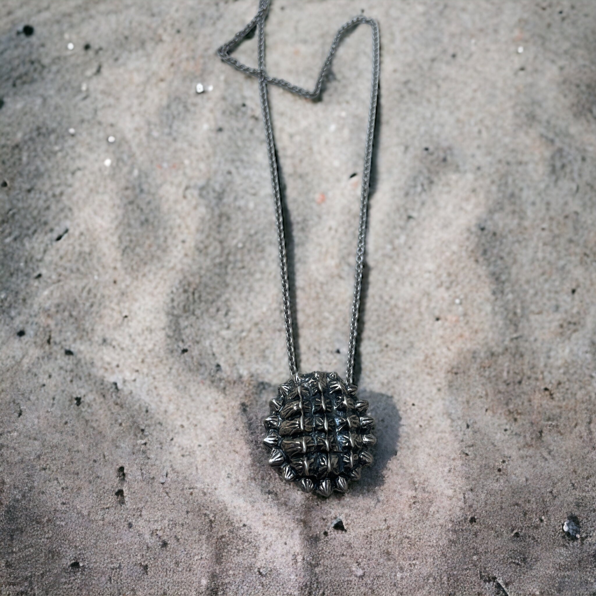Alligator Snapping Turtle Shell Necklace Sterling Silver - Etsy