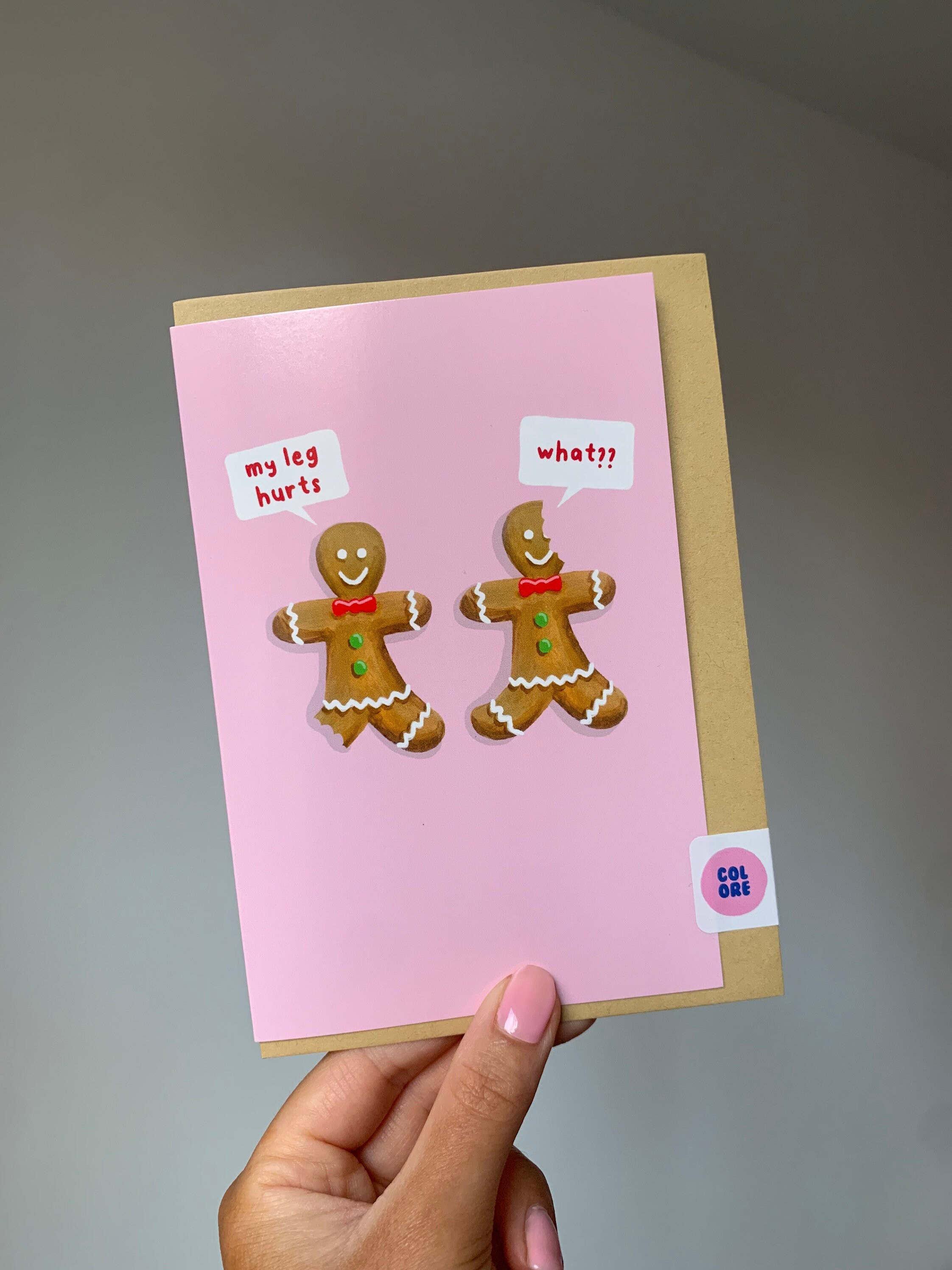 Funny Gingerbread Men Card, Christmas Card, 6x4 Card - Etsy UK