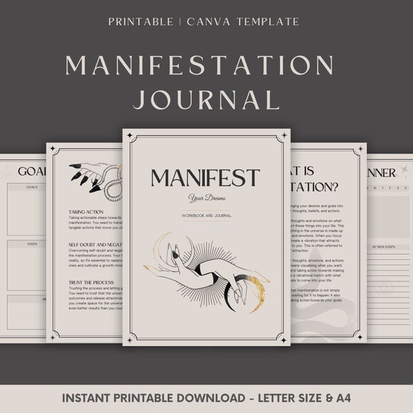 Manifestation Printable - Etsy