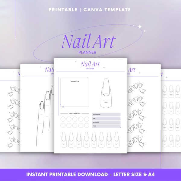Nailing Life Nail Maps - Etsy Canada