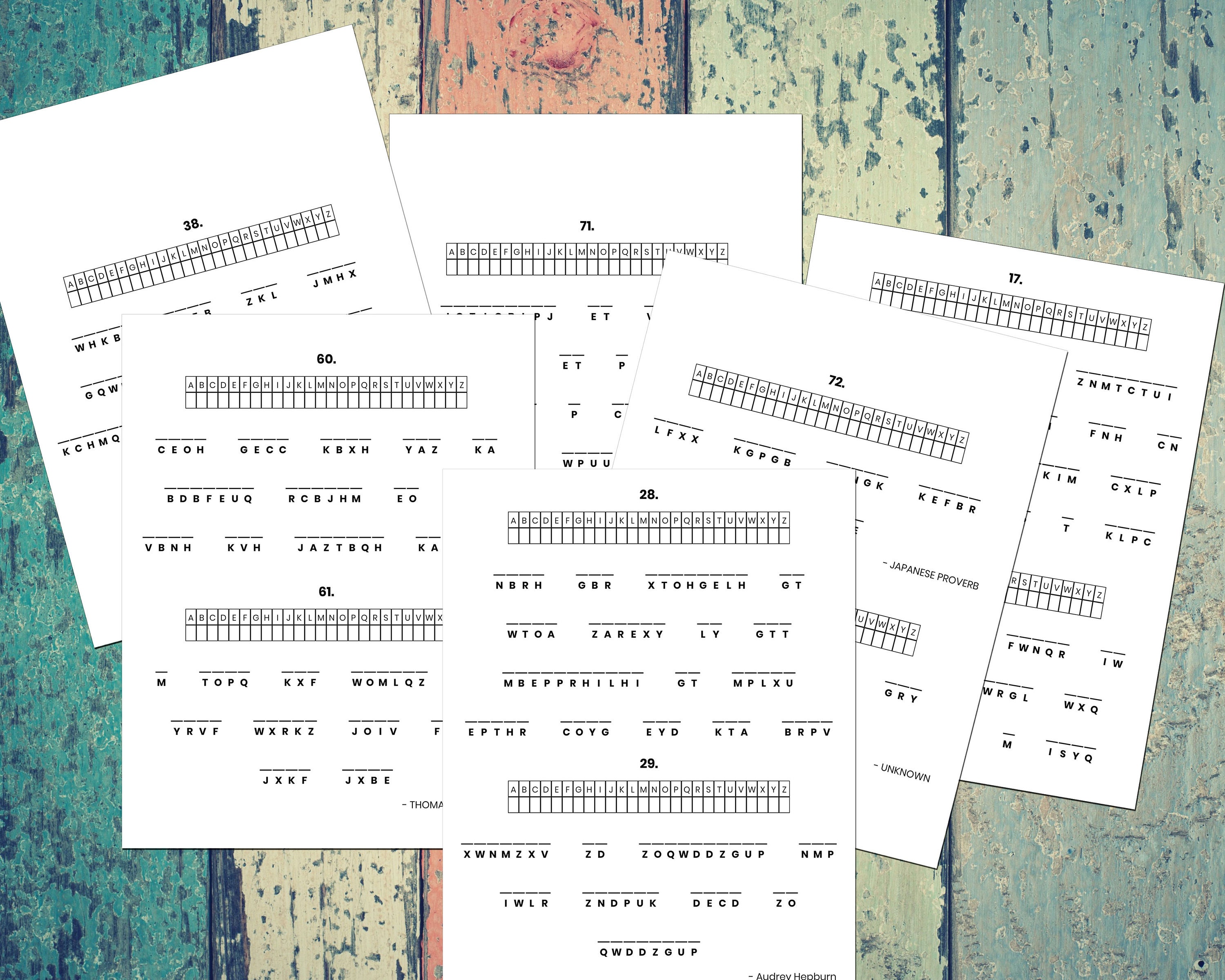 100 Cryptograms Inspirational Quotes for Teens Puzzles Motivation ...