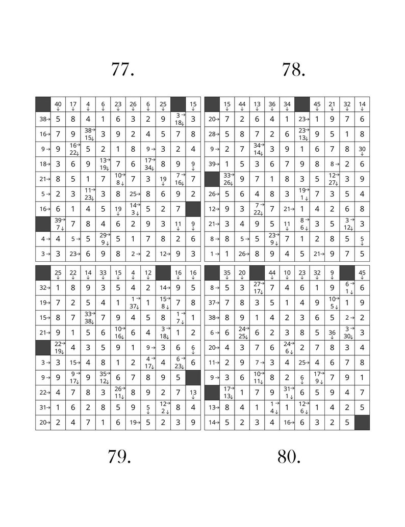 100 11x11 KAKURO Bundle for Adults, Teens, and Seniors Puzzles, Problem ...