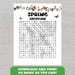 Printable Digital Spring Word Search Puzzle, Classroom Activity, Word ...