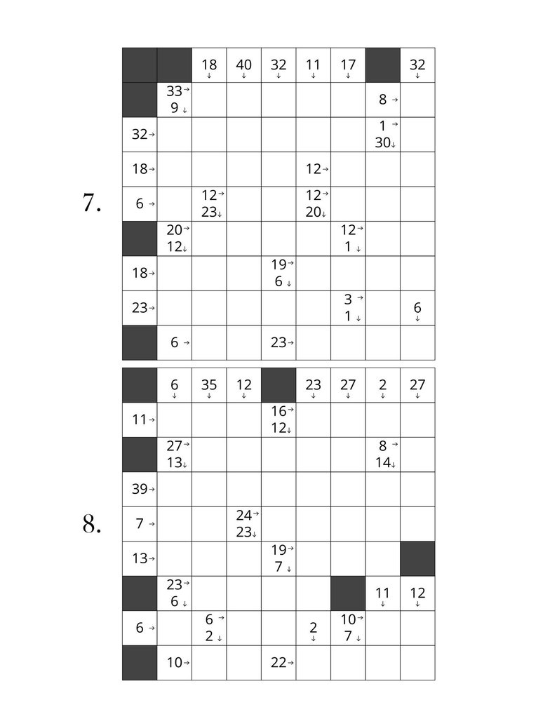 100 9x9 KAKURO Bundle for Adults, Teens, and Seniors Puzzles, Problem ...