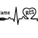 RCS Registry Decal With Name - Etsy
