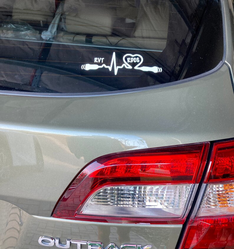 RVT and RDCS Registry Decal With 2 Hearts. - Etsy