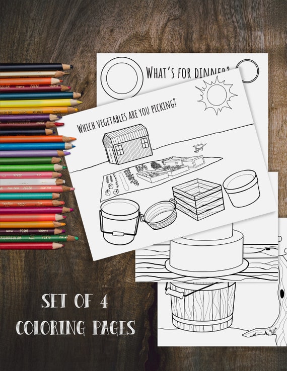 Setting The Table Coloring Pages