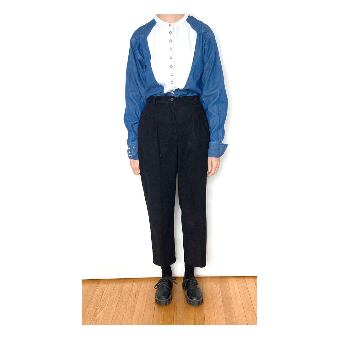 Vintage DENIM Yoke Western Shirt / Size M - Etsy