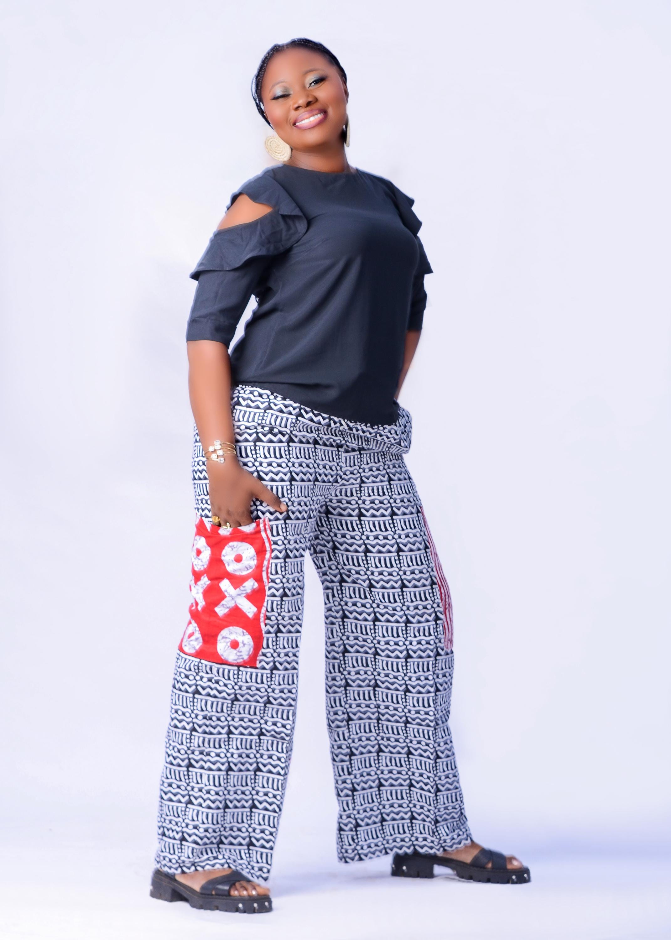 Adire Wide Leg Pants |african Print Palazzo Trousers|handmade Ankara ...