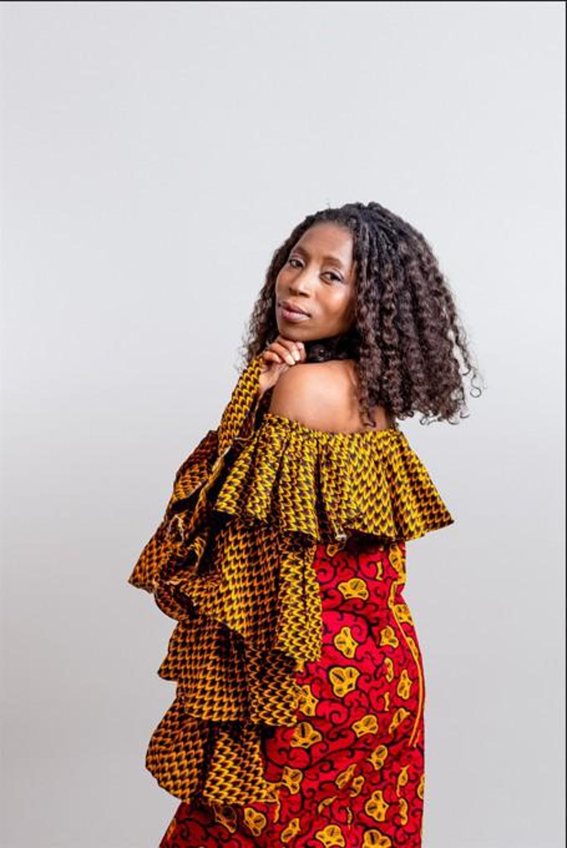 Ankara Gown With 3 Steps Hands| Ankara Dress| Stylish Ankara| Ankara ...