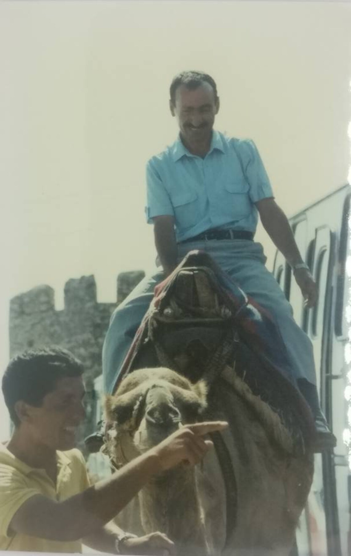 Vintage Colour Photo Man Riding a Camel Original Photo Old - Etsy UK