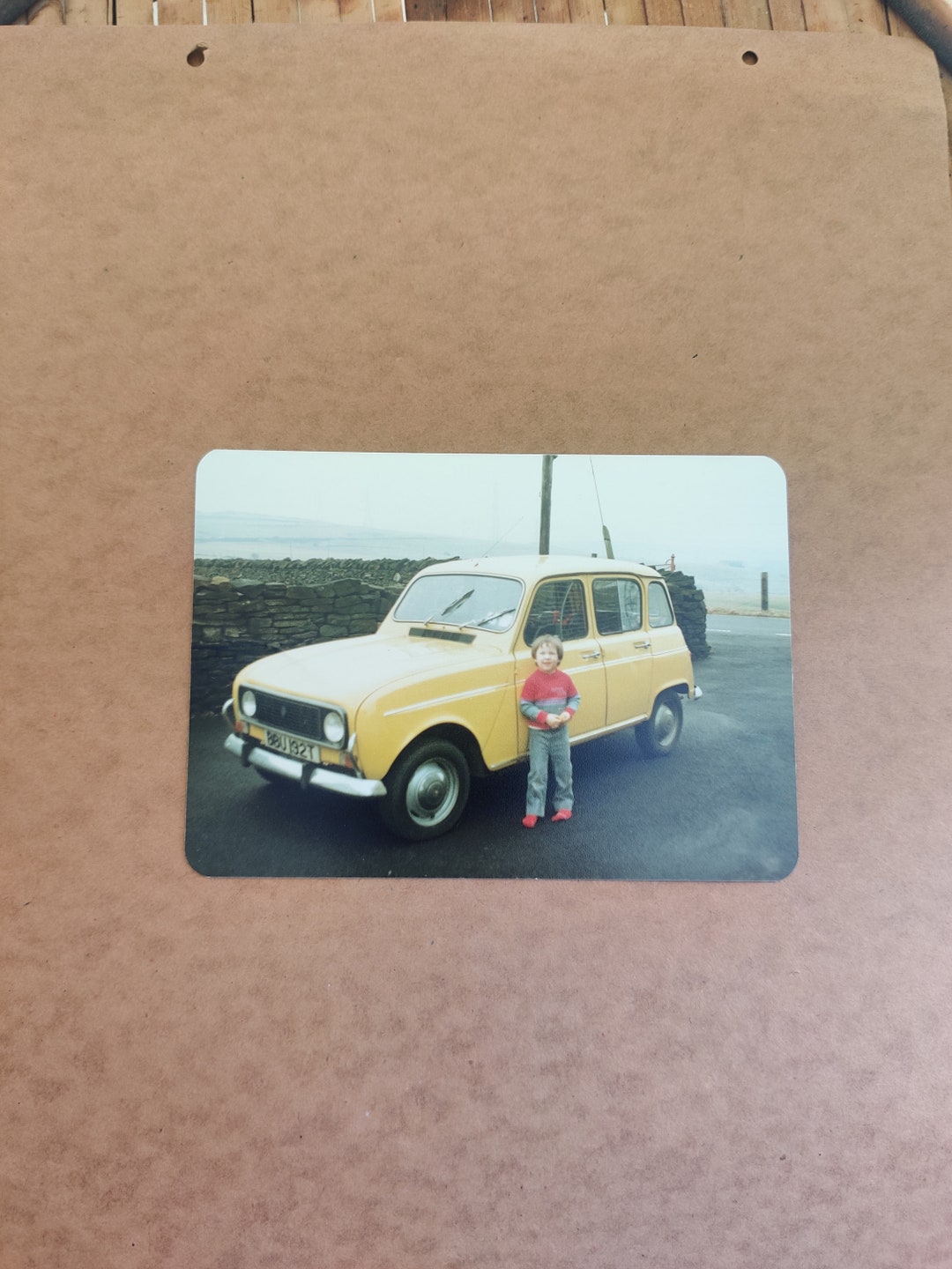 Renault 4, Vintage Colour Original Photo, 1980s Old Photo, Vernacular ...