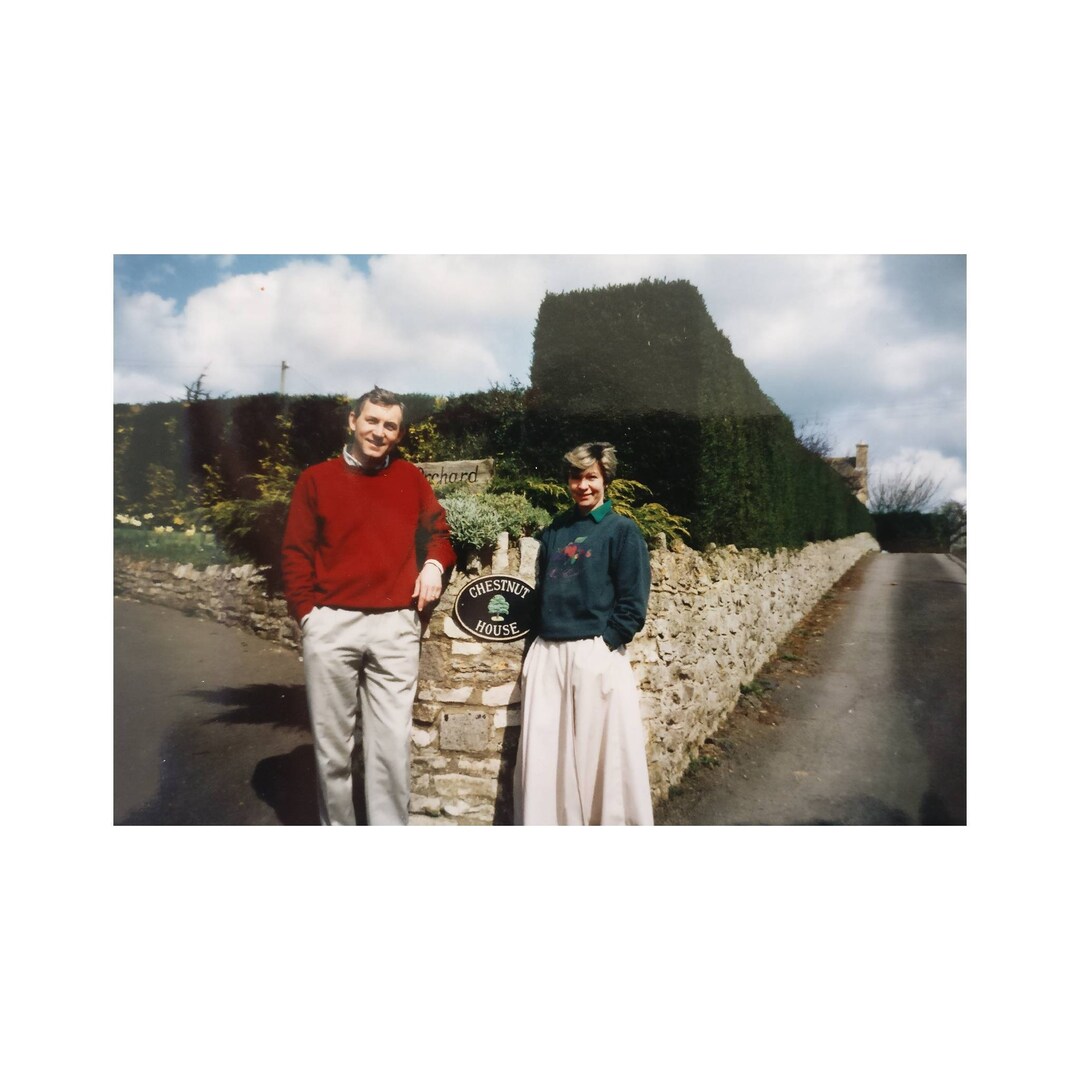 Vintage Colour Original Photo, Chestnut House, Old Photo, Vernacular ...