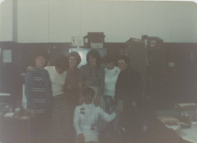 Vintage Colour Photo Group Photo for the Girls Original - Etsy