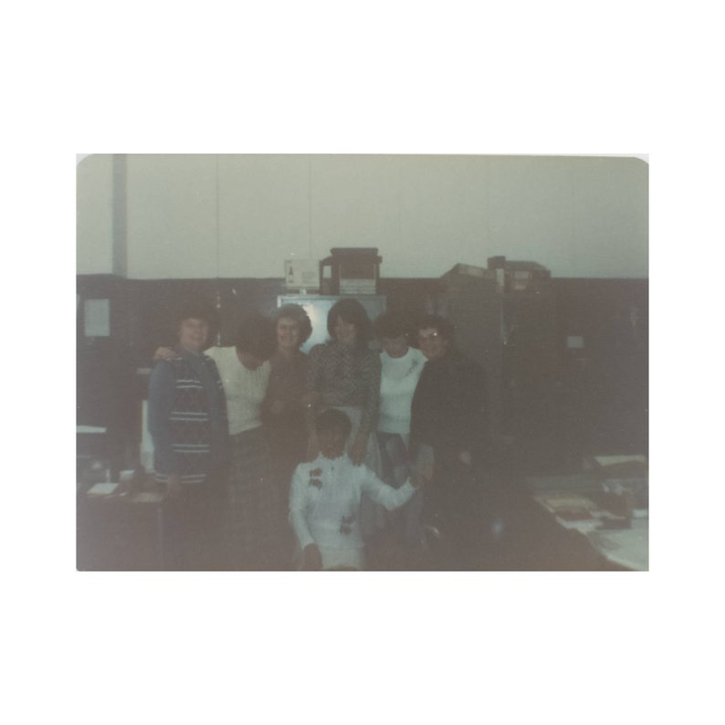 Vintage Colour Photo Group Photo for the Girls Original - Etsy