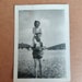 Shoulder Ride on the Beach Portrait Seaton 1947, Black and White Photo ...