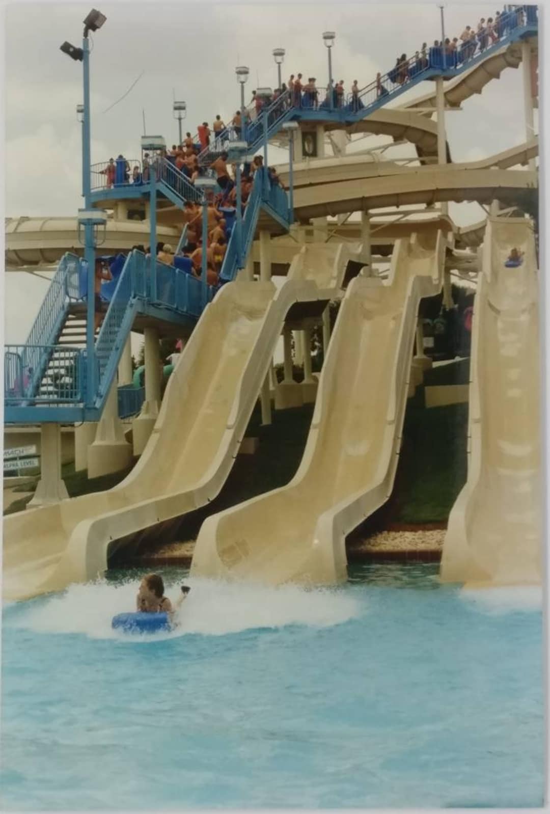Vintage Colour Photo Slides at a Waterpark Approx 1980s - Etsy