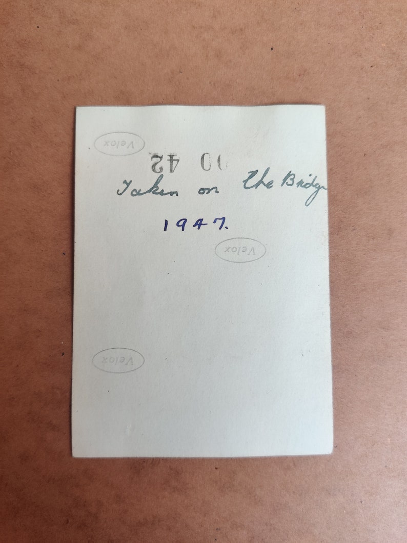 Male Portrait 1947 Black and White Photo Original Photo - Etsy