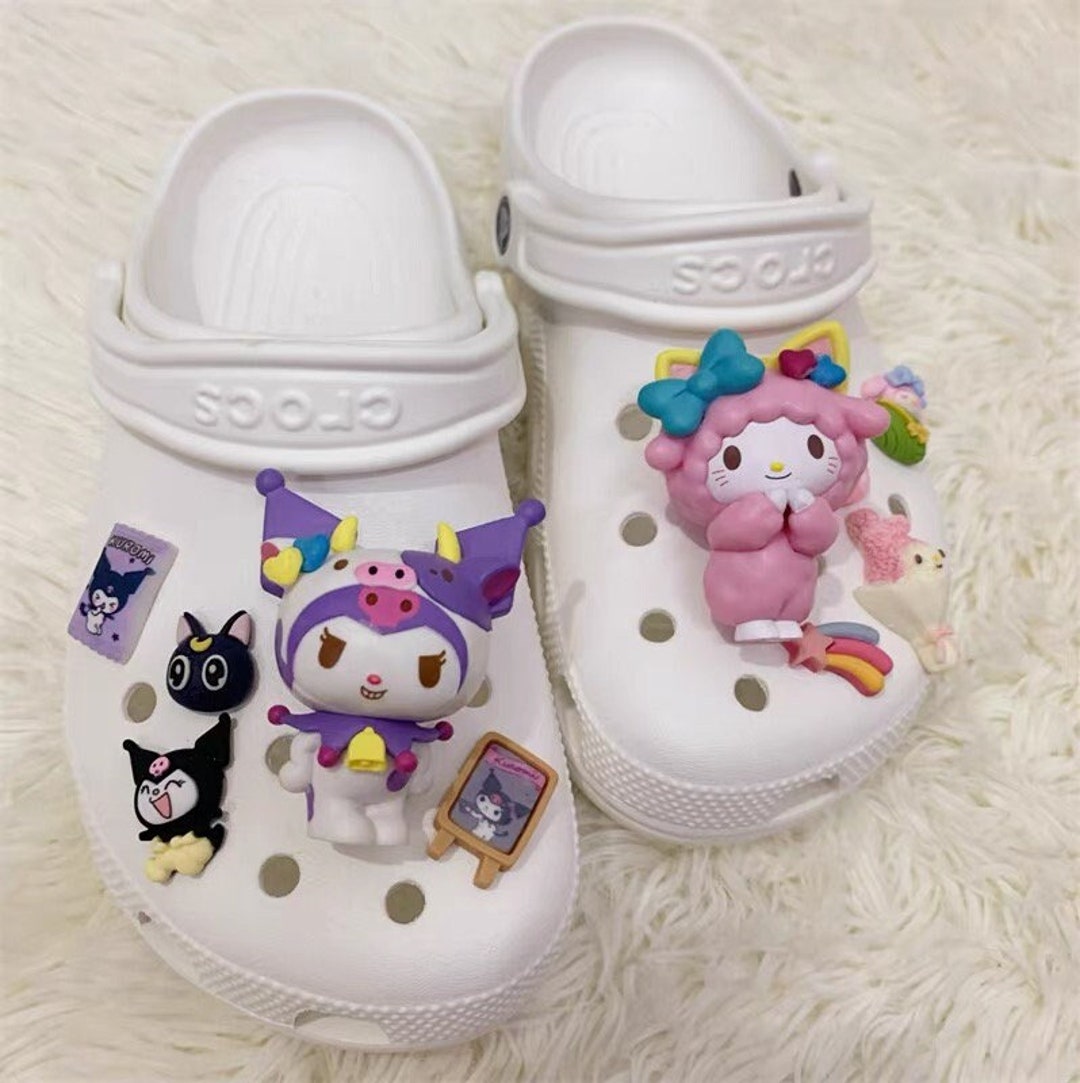 Purple & Pink Tomboy Shoes Charm Set - Etsy