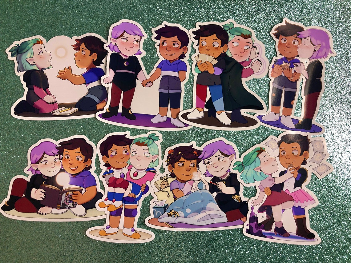 Lumity Sticker Pack 8pc - Etsy