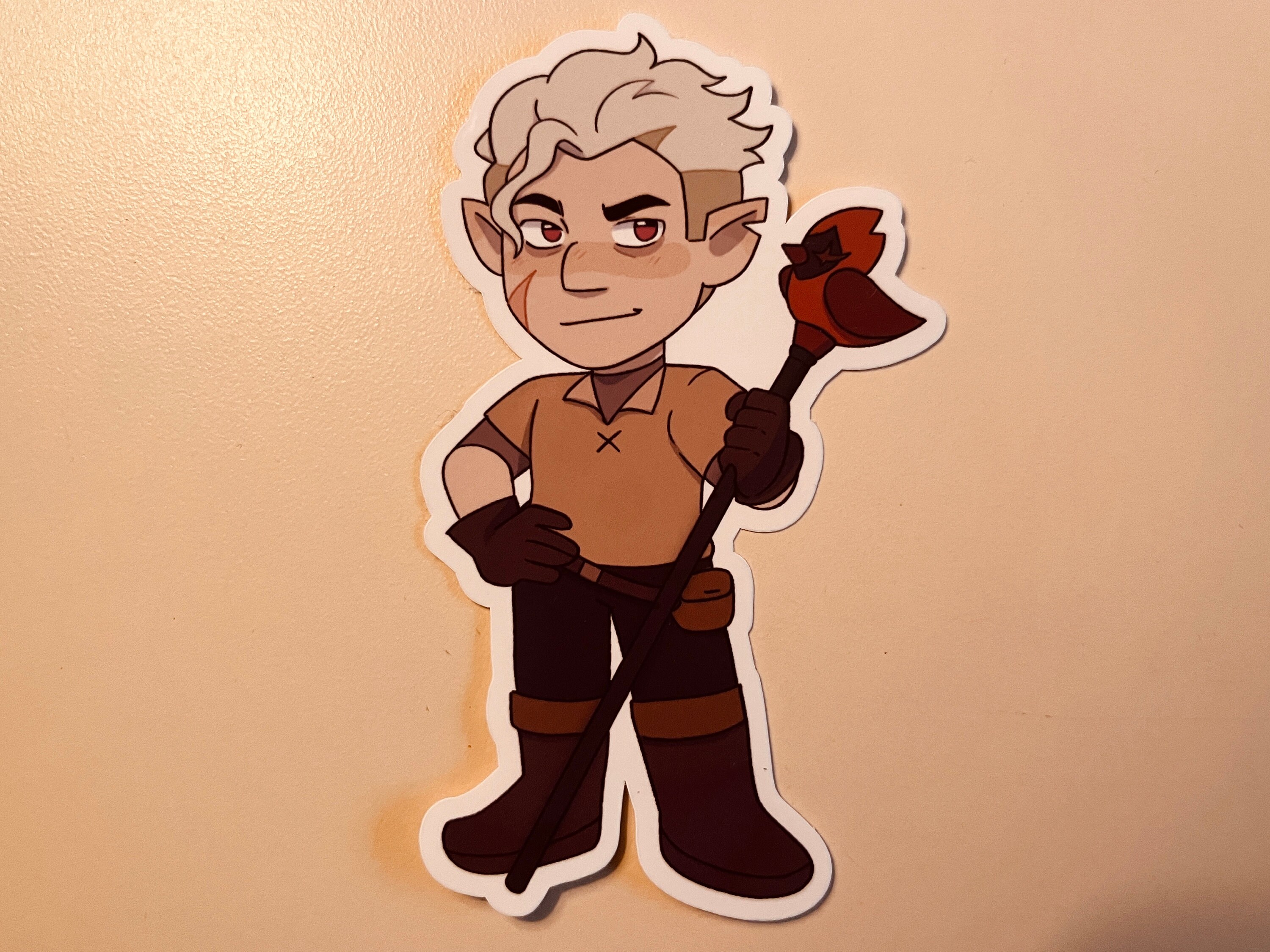 Hunter Noceda Sticker Pack (8pc) - Etsy