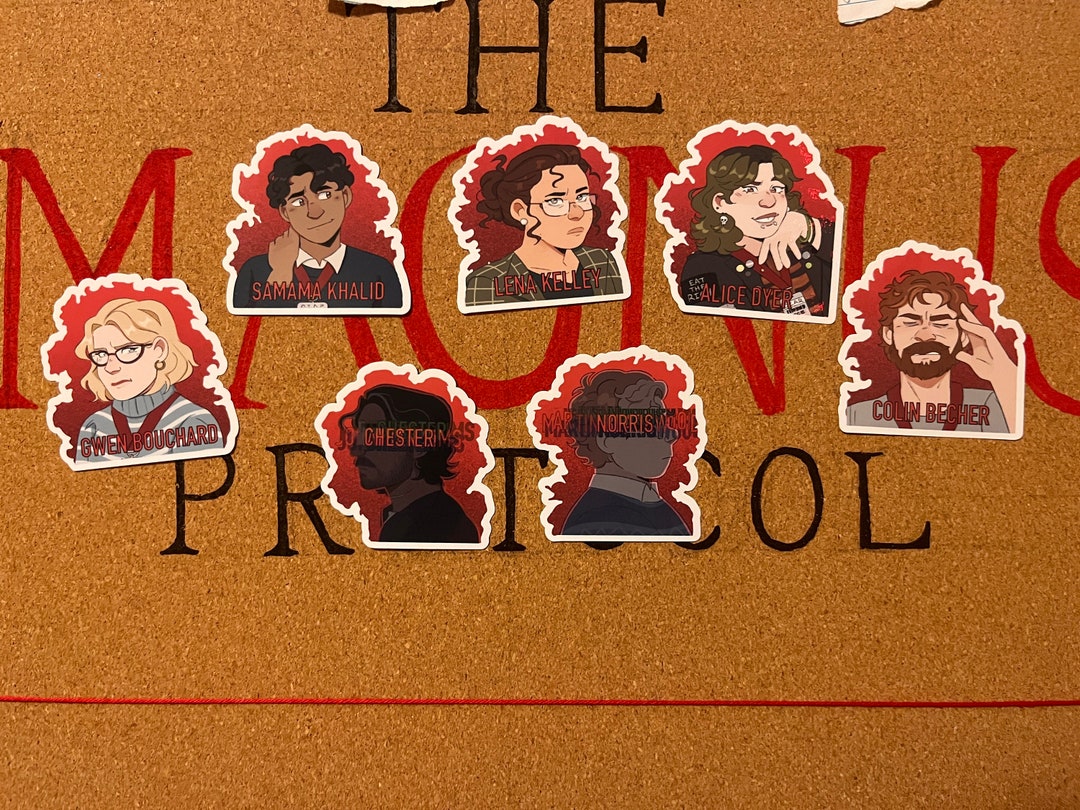 The Magnus Protocol Crew Stickers (7pc) - Etsy