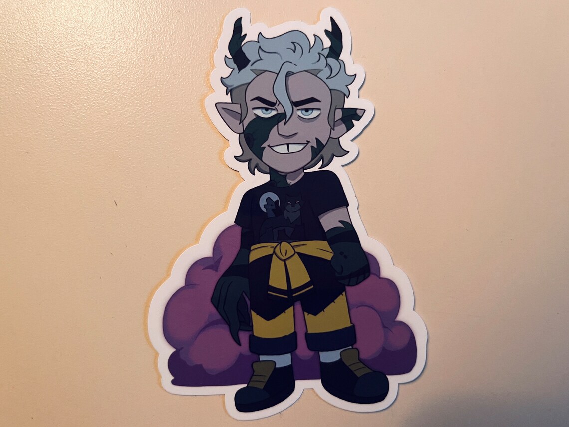 Hunter Noceda Sticker Pack 8pc - Etsy