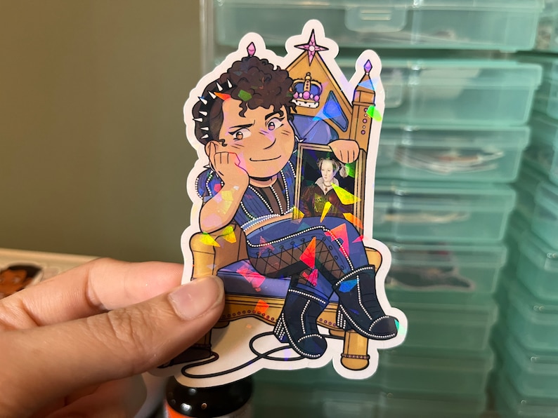 Six the Musical Sticker Pack 6pc - Etsy