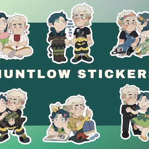 Huntlow Sticker Pack 6pc - Etsy
