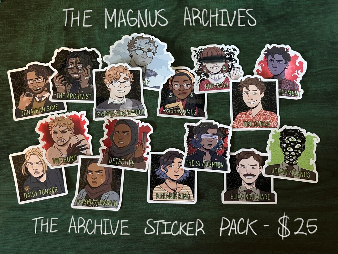 The Magnus Archives Sticker Pack - Etsy