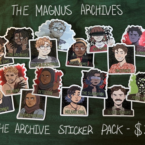 The Magnus Archives Print Jonathan Sims TMA Poster - Etsy