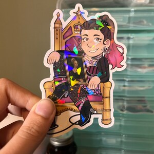 Six the Musical Sticker Pack 6pc - Etsy