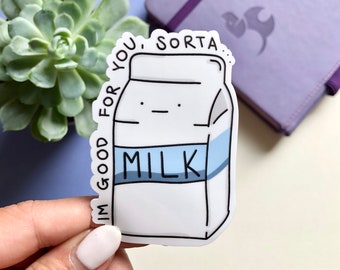 Cute Milk Stickers - Etsy