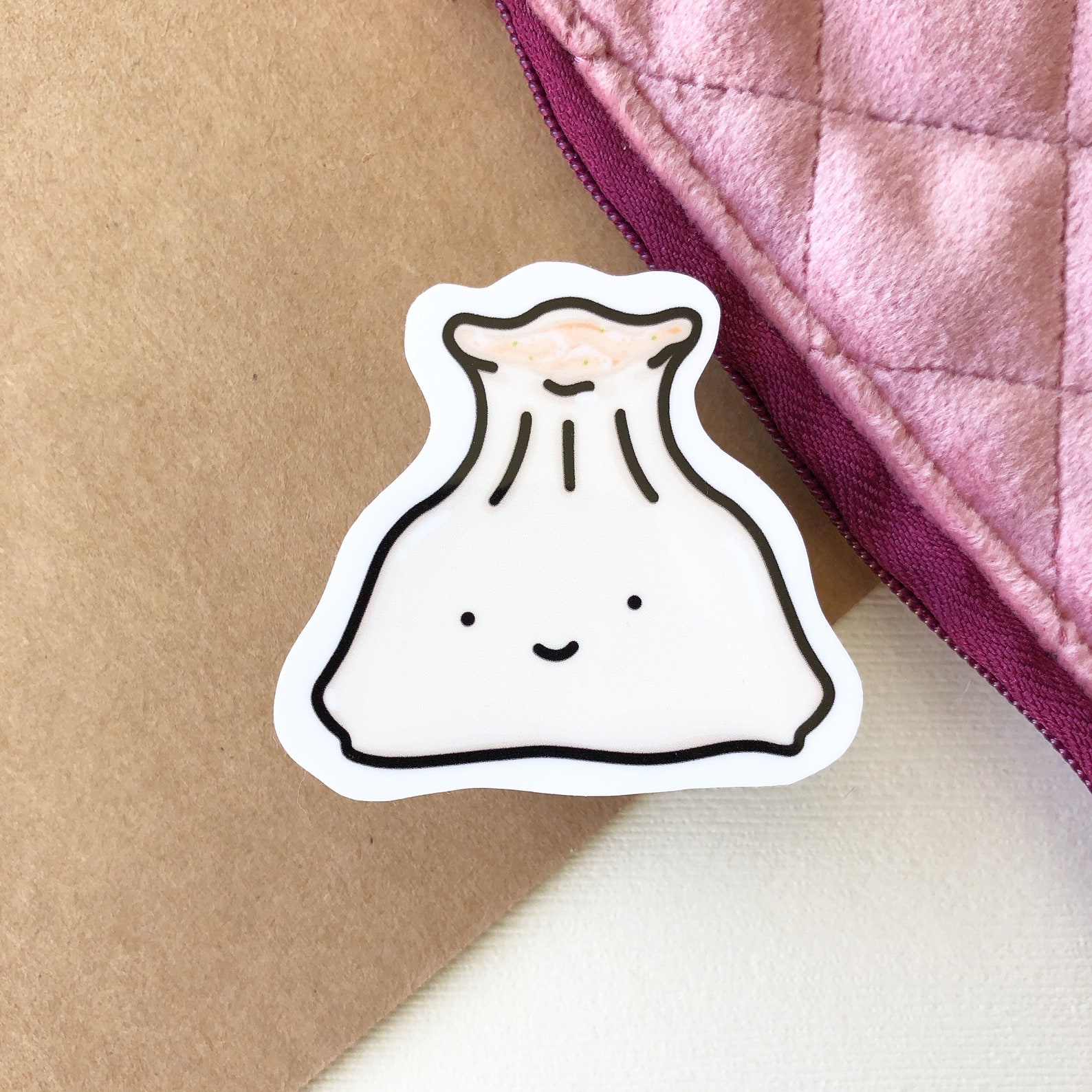 Dumpling Stickers Soup Dumpling Sticker Vegetable Dumpling - Etsy