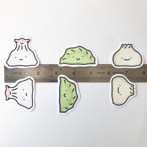 Dumpling Stickers Soup Dumpling Sticker Vegetable Dumpling - Etsy