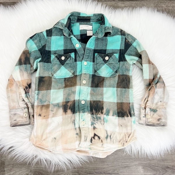 Ombre Flannel - Etsy