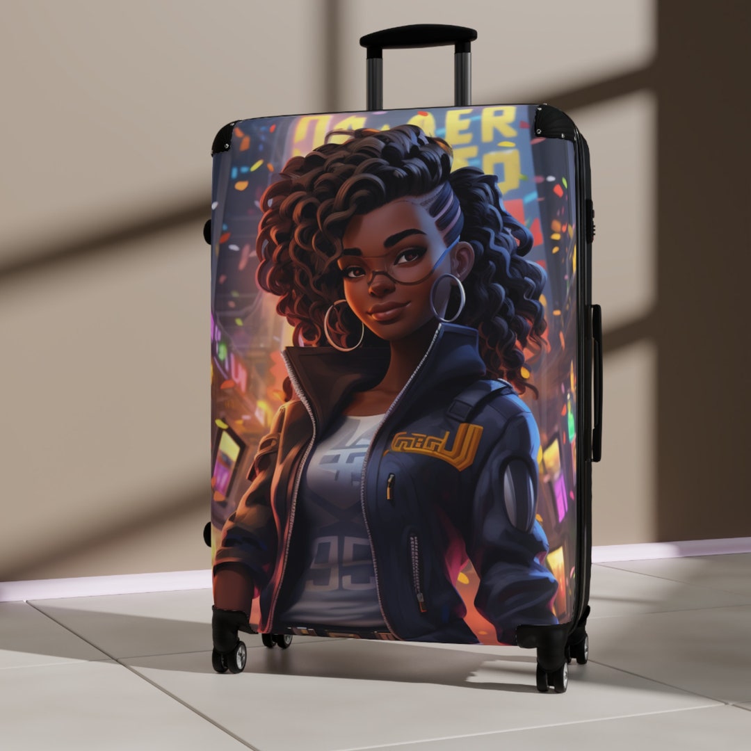 Urban Gamer Ques Luggage Four Double Wheels 360 Swivel Built - Etsy