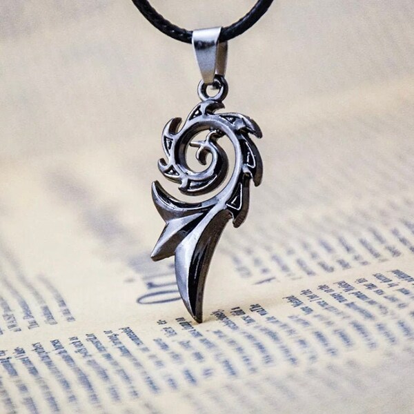 Flame Pendant - Etsy