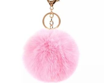 Fluffy Keychain | Etsy Australia