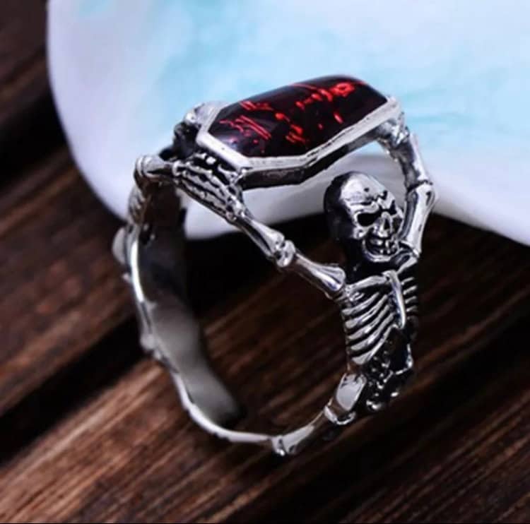 Skeleton Ring for Man Woman Cool Ring Skull Jewellery Hip Hop | Etsy