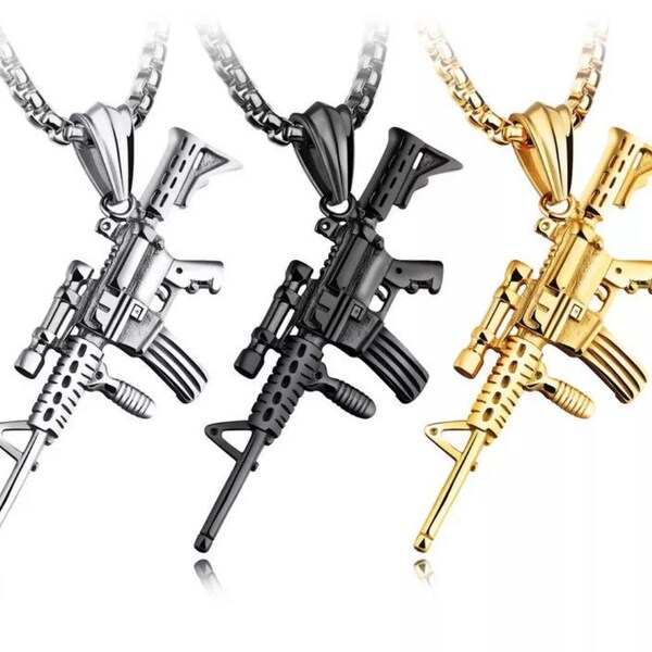 Ak47 Necklace - Etsy