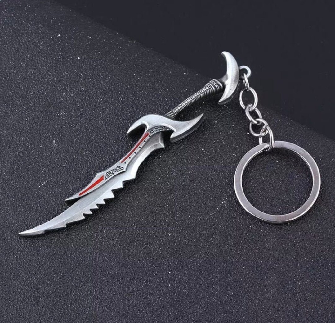 The Elder Scrolls Daedric Sword Keychain Knife Dagger Keyring - Etsy