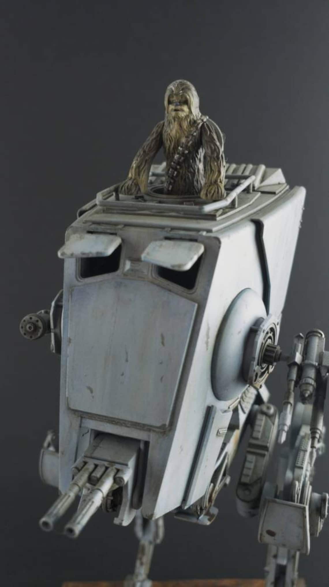 Star Wars AT-ST Model Built by Award Winning Scale Model Builder - Etsy