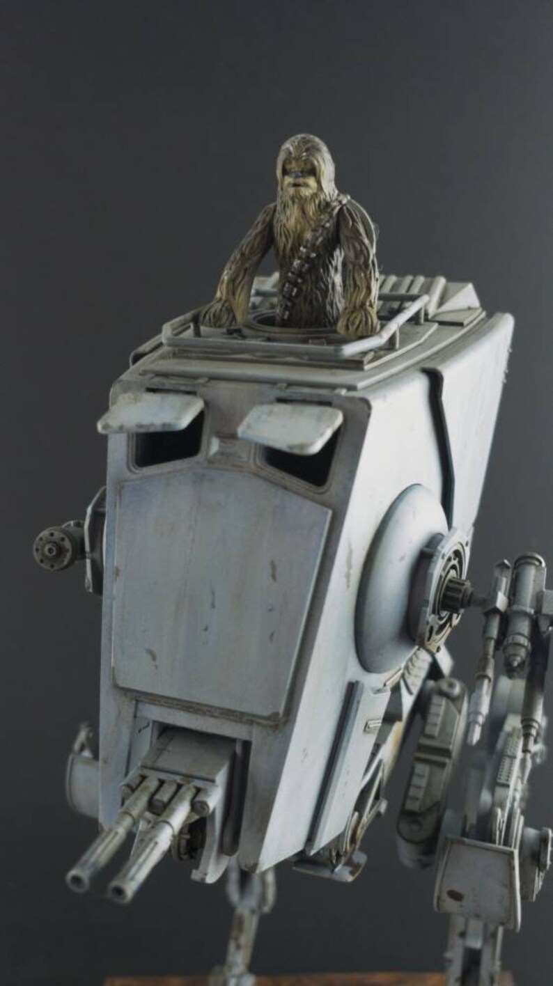 Star Wars AT-ST Model Built by Award Winning Scale Model Builder - Etsy